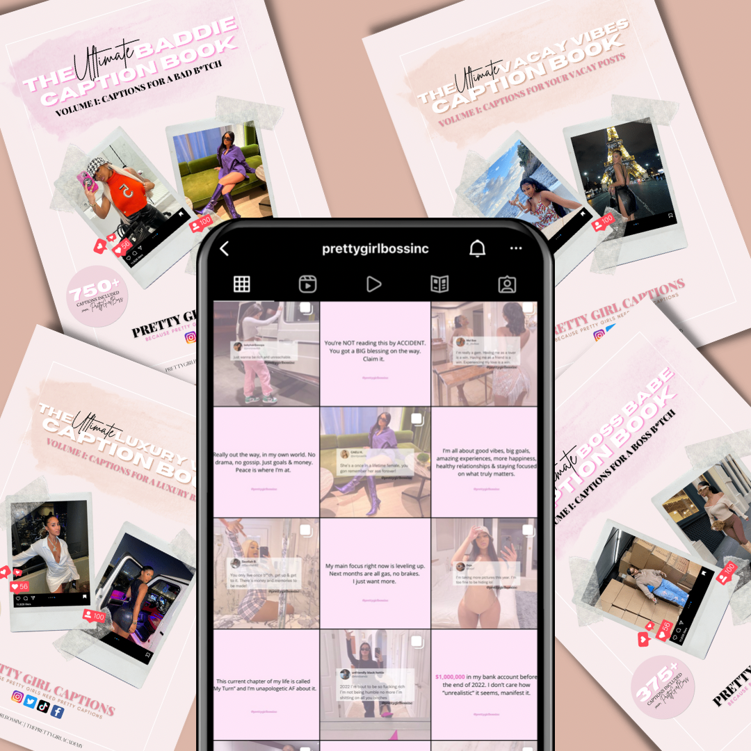 Shop The Ultimate Caption Books – PrettyGirlWorld